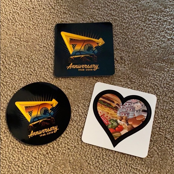 In N Out Burger | Other | In N Out Burger Collectible Stickers Set Of 3 ...